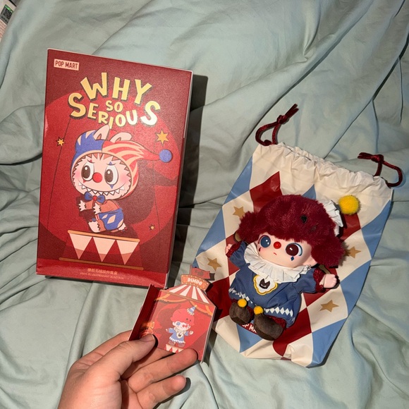POP MART | Toys | Pop Mart Why So Serious Series Dimoo Flame Clown ...